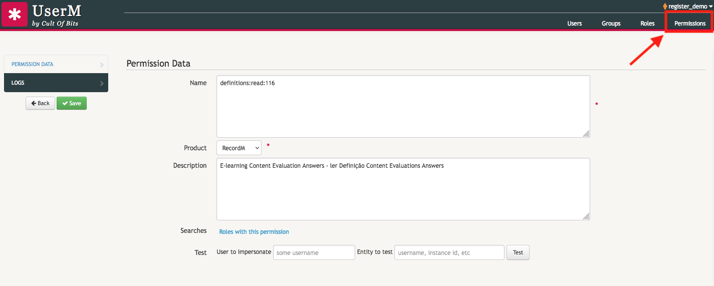 Creating a Permission | Cult of Bits Learning