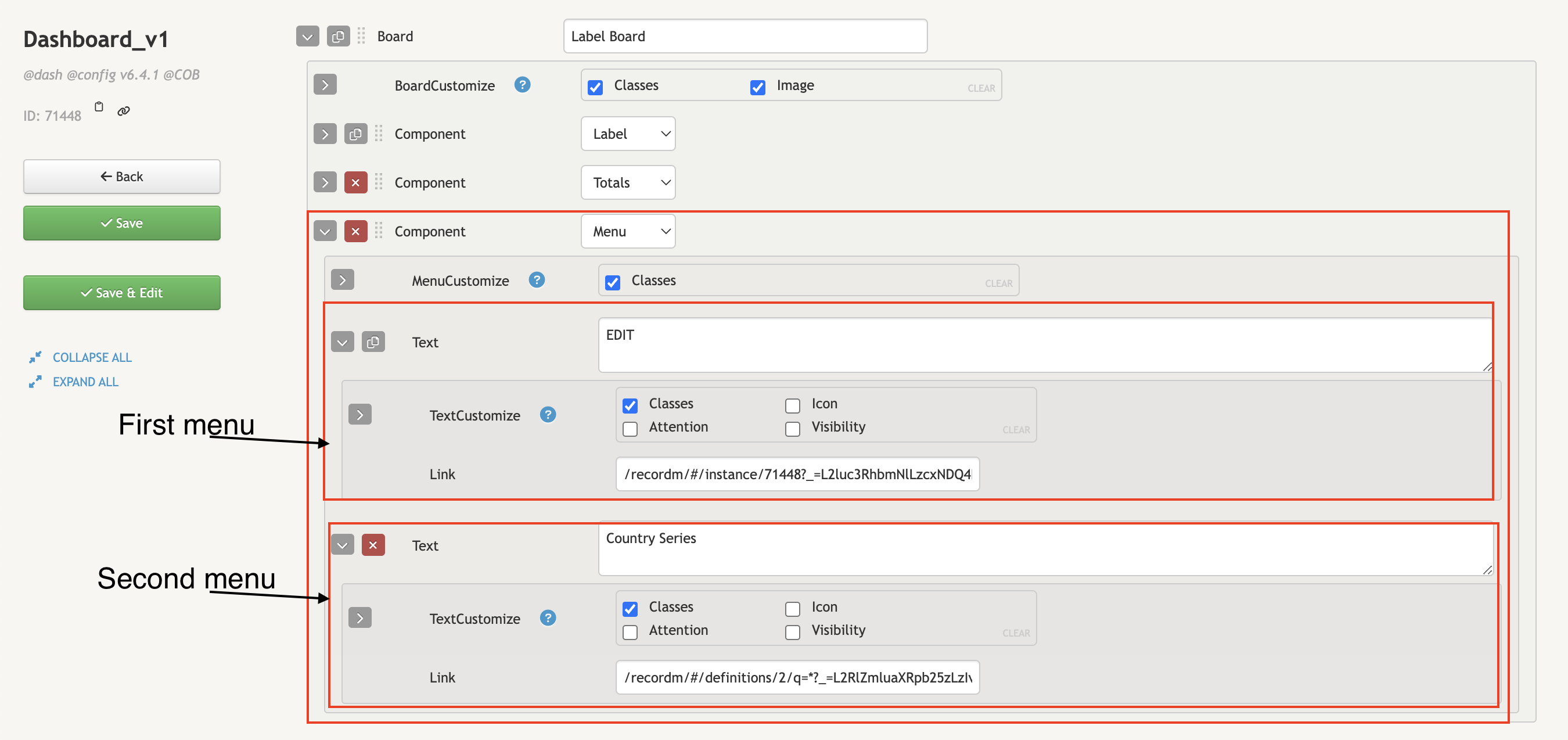 Menu Component | Cult of Bits Learning
